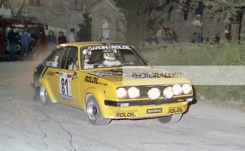 Maranzana pilota rally Rally 4 Regioni 1979 - Maranzana • Photorally.it