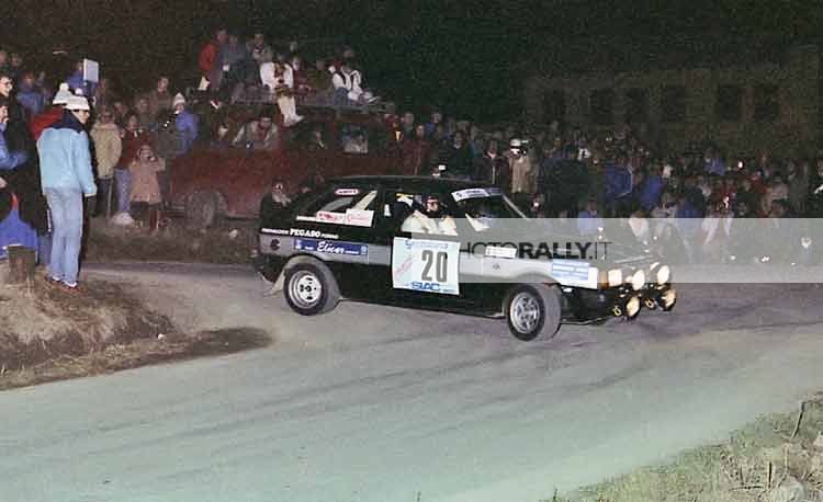 preve pilota rally Rally Team '971 1983 - Preve • Photorally.it