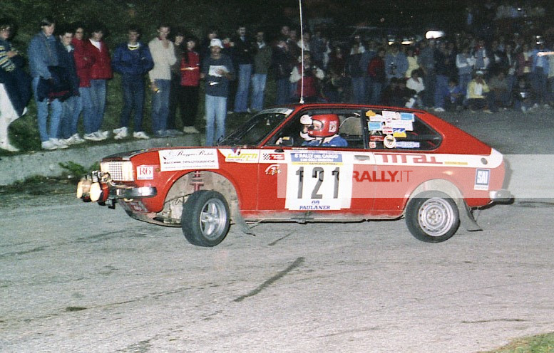 Vivaldi pilota rally Carso 1982 - Vivaldi • Photorally.it