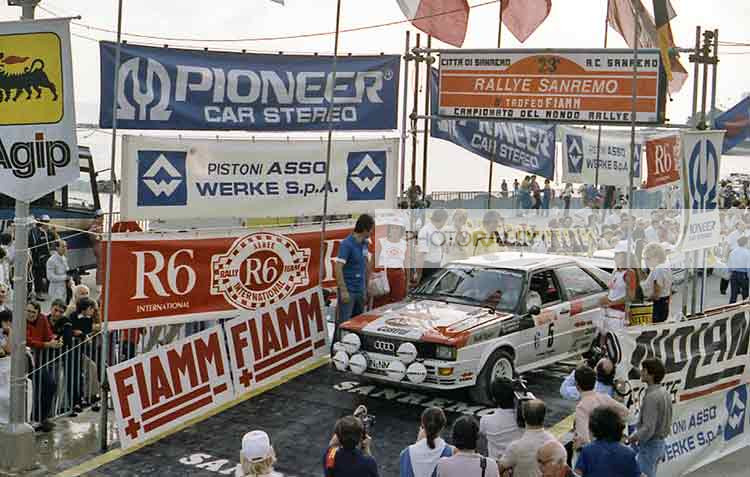 Hannu Mikkola pilota Sanremo 1981 - Mikkola • Photorally.it