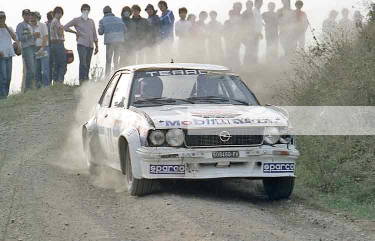 Alberto Carrotta pilota rally Sanremo 1981 - Carrotta • Photorally.it