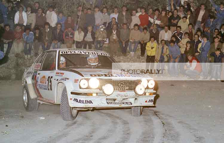 Biasion pilota rally Sanremo 1981 - Biasion • Photorally.it