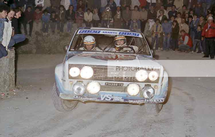 DARIO CERRATO pilota Sanremo 1981 - Cerrato • Photorally.it