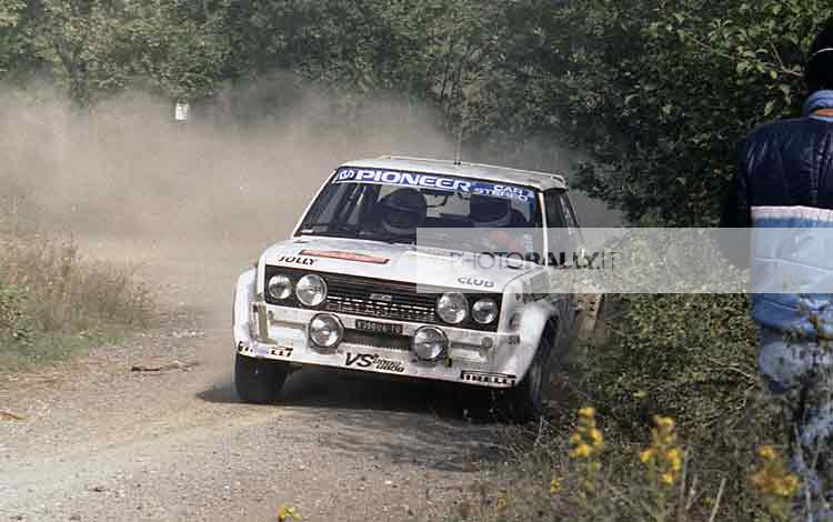 Adartico Vudafieri pilota Sanremo 1981 - Vudafieri • Photorally.it